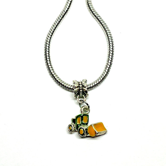 Jewelry | Farm Machinery Tractor Bulldozer Plow Charm Dangle European ...